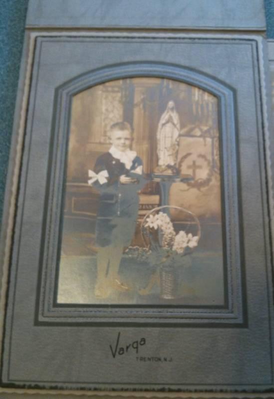 Photographs: print paper frames 1930s dual flap stand-up frames