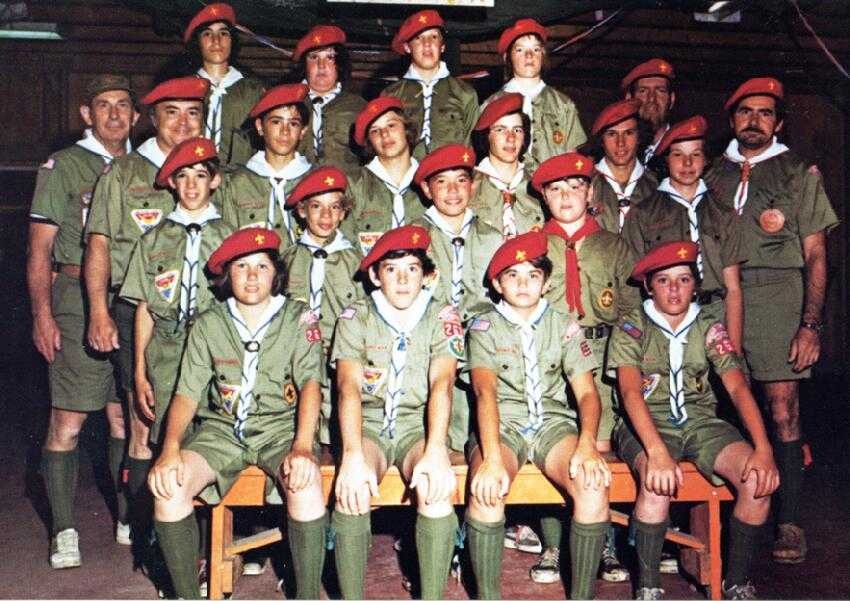 boy scout uniform garments: headwear beret berets
