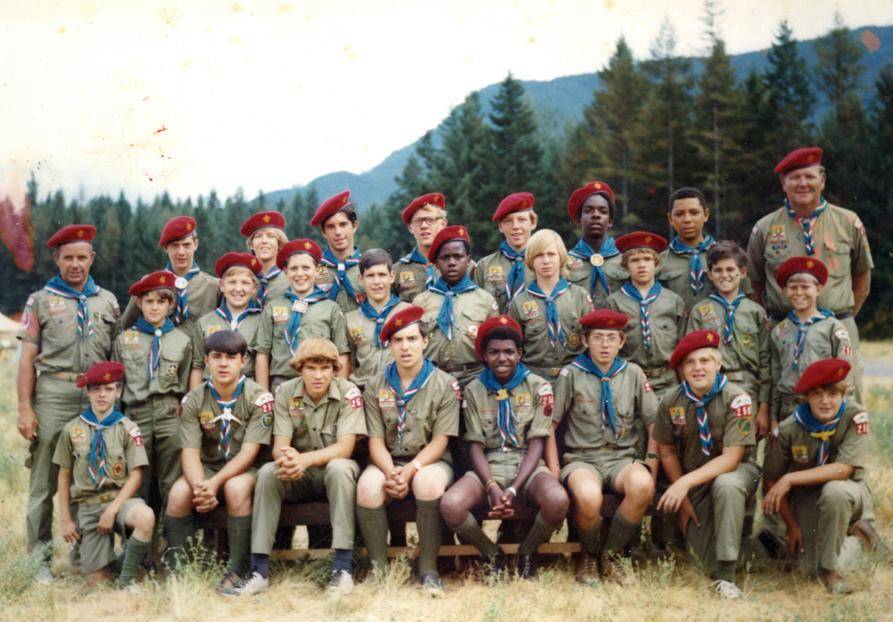 United States boy scout uniform garments: headwear berets chronology