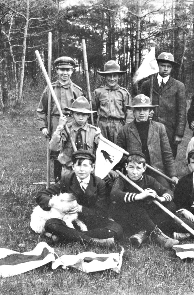U.S. boy scouts: 1913