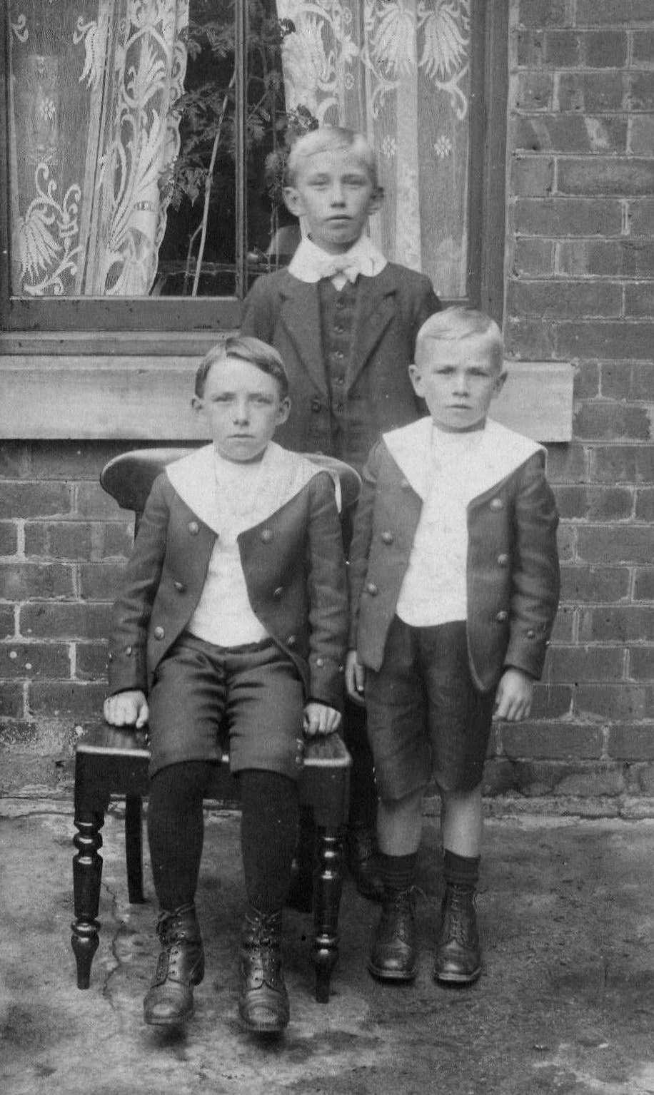 English Boy Clothes Hosiery Chronology 20th Century