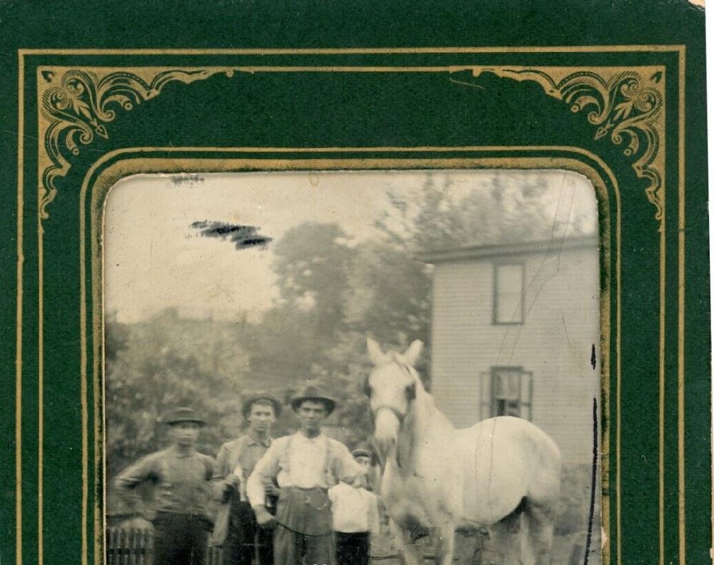 tin-type paper frames