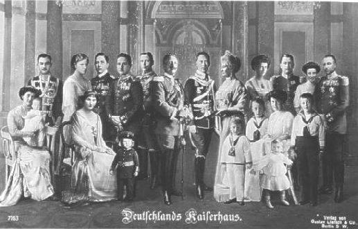 German royalty--Wilhelm II's extended family