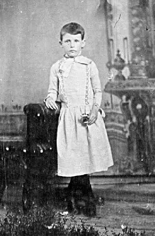 Boy Dress Stylistic Features Waistband And Back Bows boy-dress-stylistic-features-waistband-and-back-bows