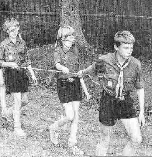 boy scout uniforms: activities--games