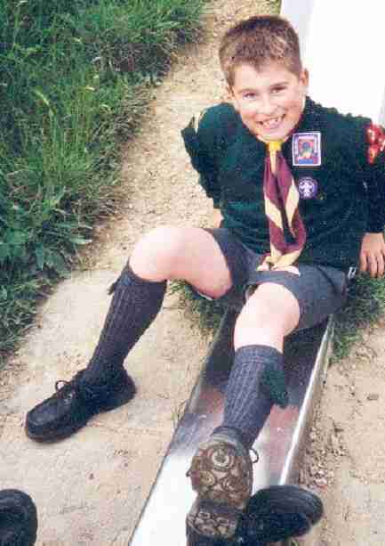 boys historical uniform garments: gray knee socks