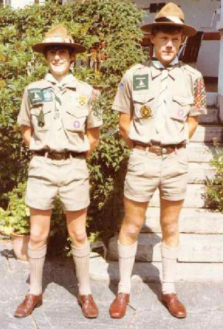 Zimbabwe boy scout uniforms