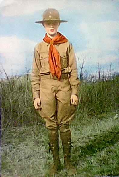 U.S. boy scout uniforms: major styles