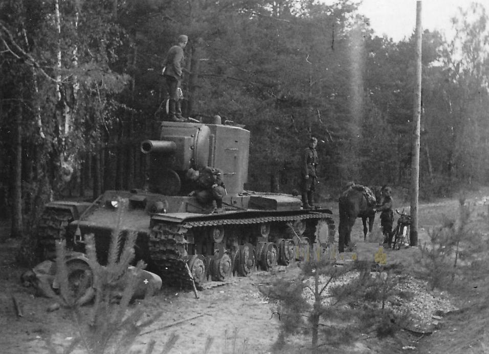 World War II -- Soviet Red Army heavy tanks