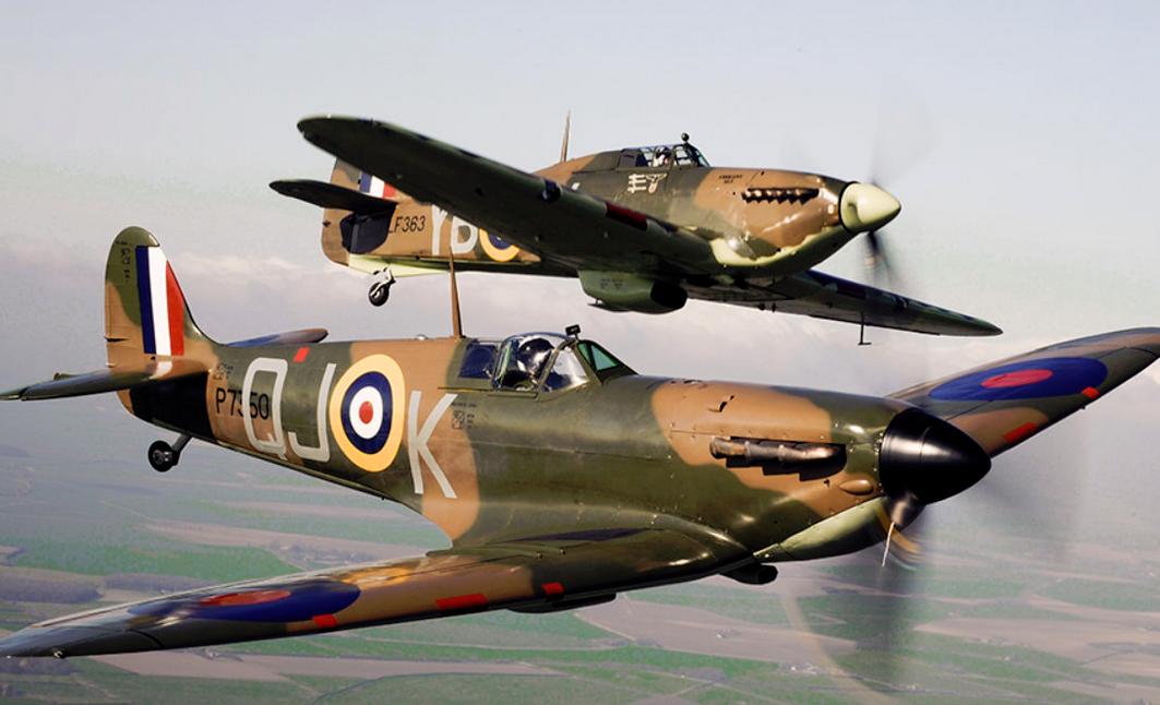 World War II Fixed-wing Aircraft: Propeller Planes--Fighters