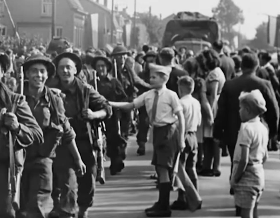 Canadians liberate the Dutch