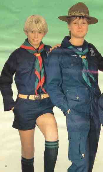 Danish boy scout uniforms